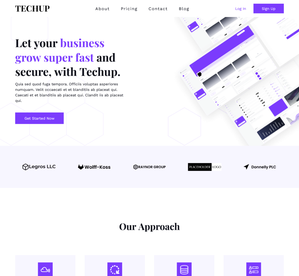 Template Showroom - Sitejet
